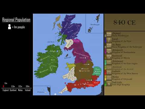 Map: The History of the British Isles Since 100 BCE - The Sounding Line