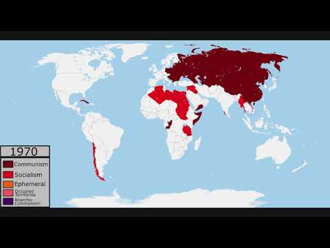 Map of the Day: Communism Every Year Since 1850 - The Sounding Line