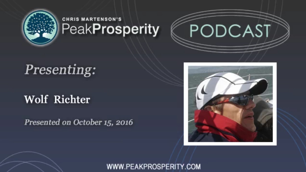 Wolf Richter on Global Markets, Economy Cracking Under Debt - The ...