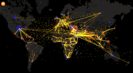 Map of the Day: All the World's Immigration - The Sounding Line