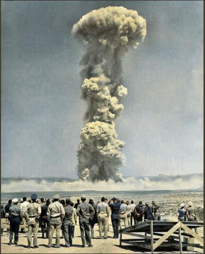 Image of the Day: Nevada Atomic Bomb Test - The Sounding Line