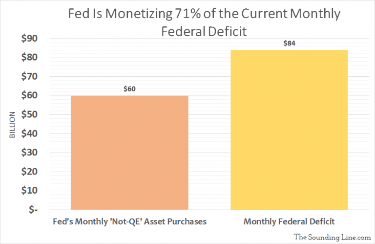 The Fed's 'Not-QE' Program Is Monetizing over 70% of the Monthly ...