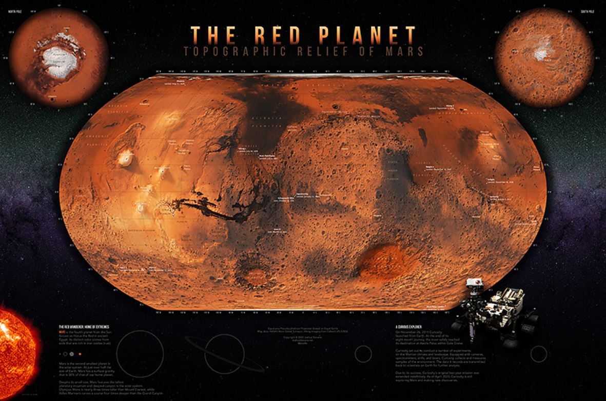 Map: The Red Planet - The Sounding Line