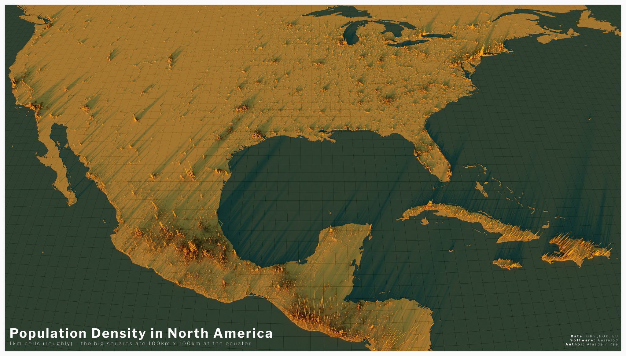 Maps: Global Population Density - The Sounding Line