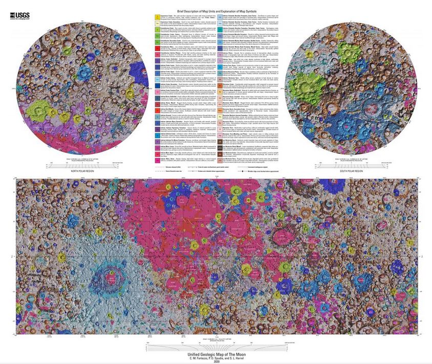 Map: The Intricate Geology of the Moon - The Sounding Line