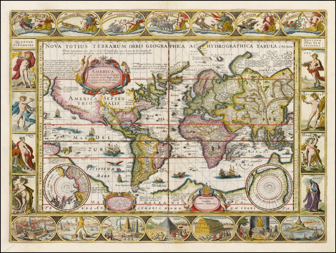 Map: The World in 1608 - The Sounding Line