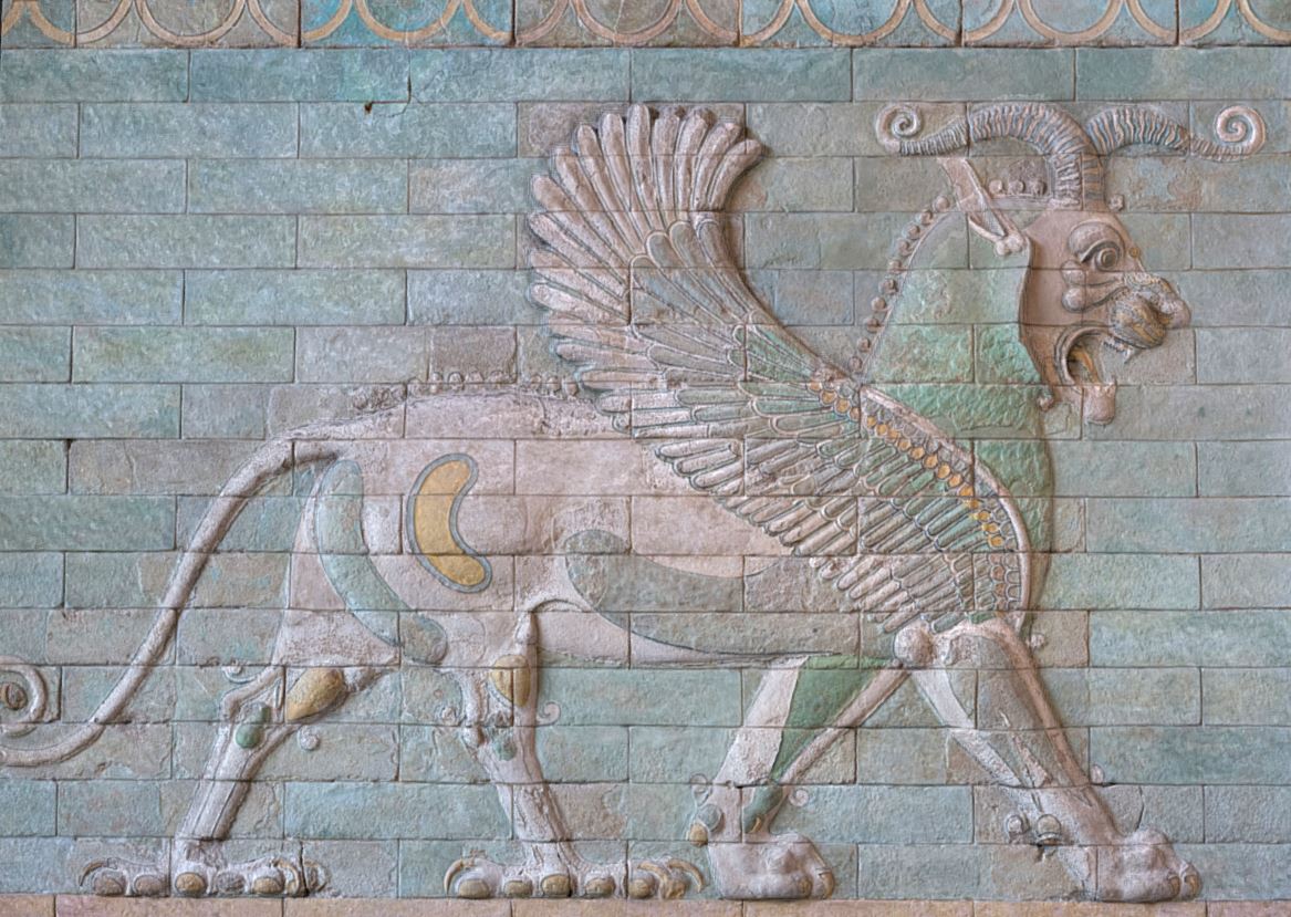 Lion and Griffin from the Palace of Darius in 3D - The Sounding Line