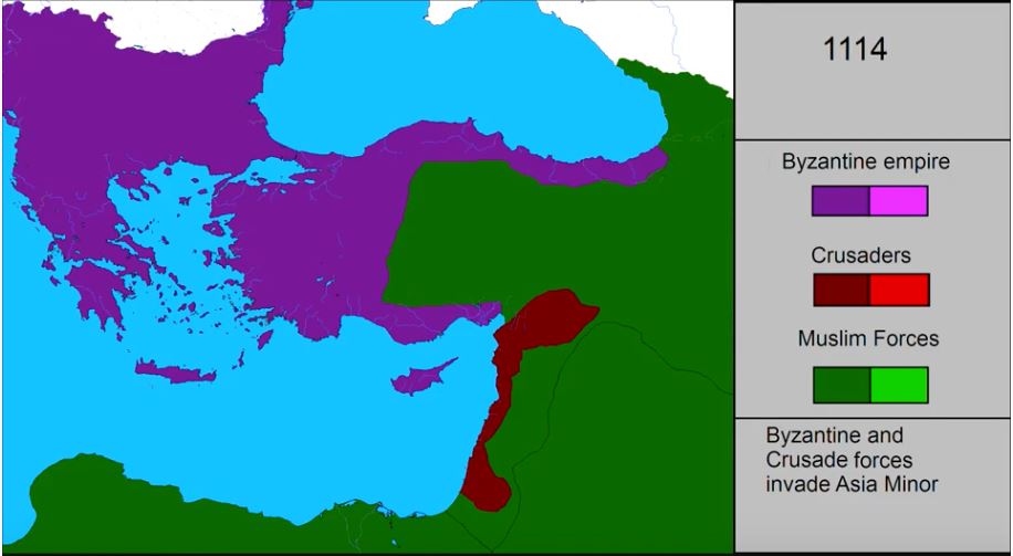 Map: Every Year of the Crusades - The Sounding Line