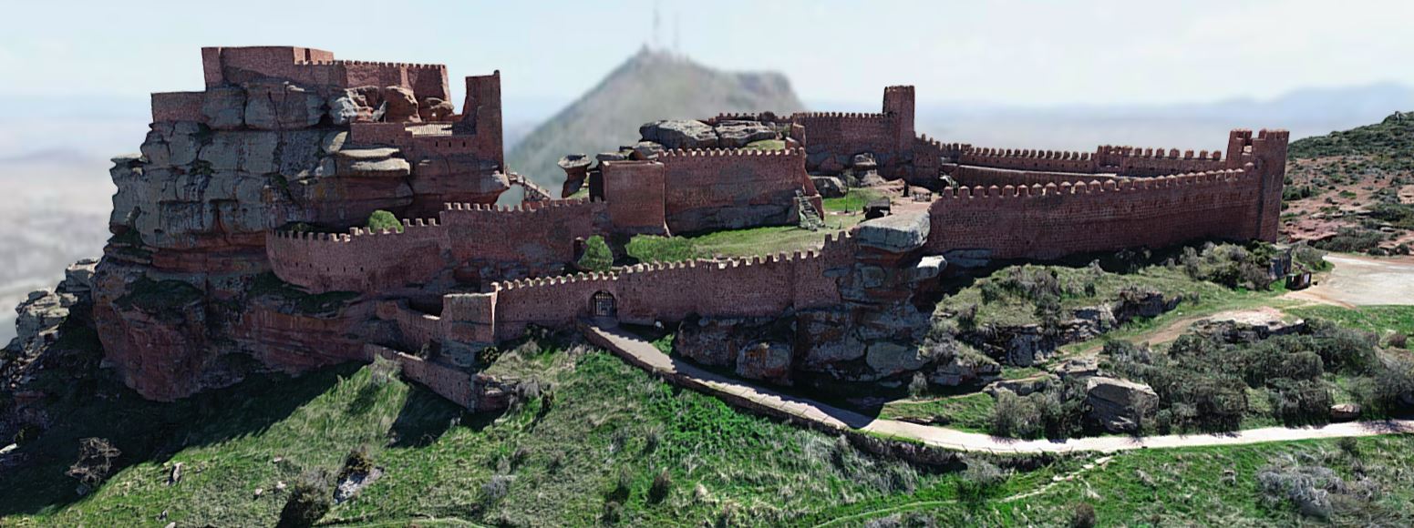 Castle of Peracense in 3D - The Sounding Line