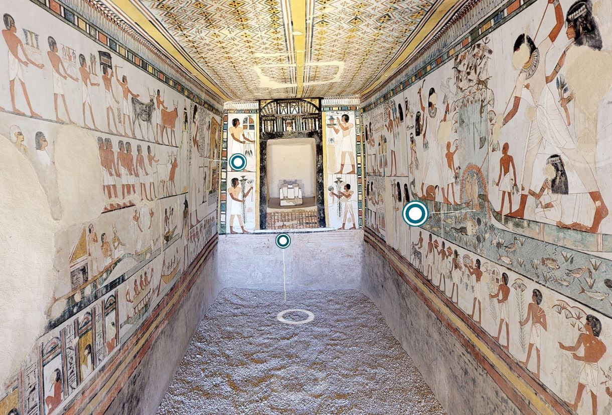 Explore the Tomb of Menna - The Sounding Line